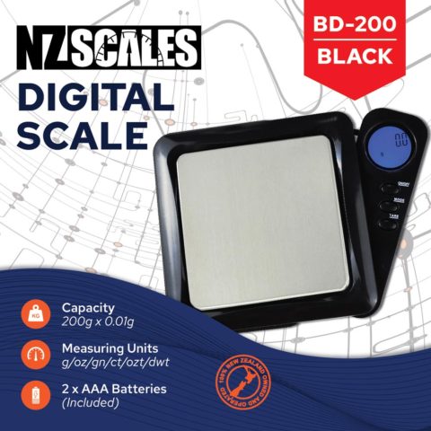 NZ Digital Scale BD-200 200 x 0.01g | NZ Scales